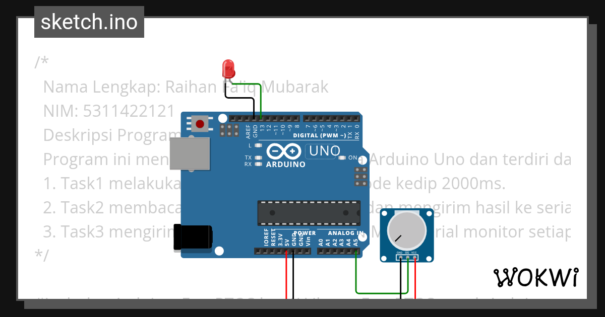 Wokwi - Online ESP32, STM32, Arduino Simulator