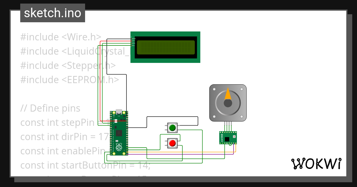Pico_Mixer - Wokwi ESP32, STM32, Arduino Simulator