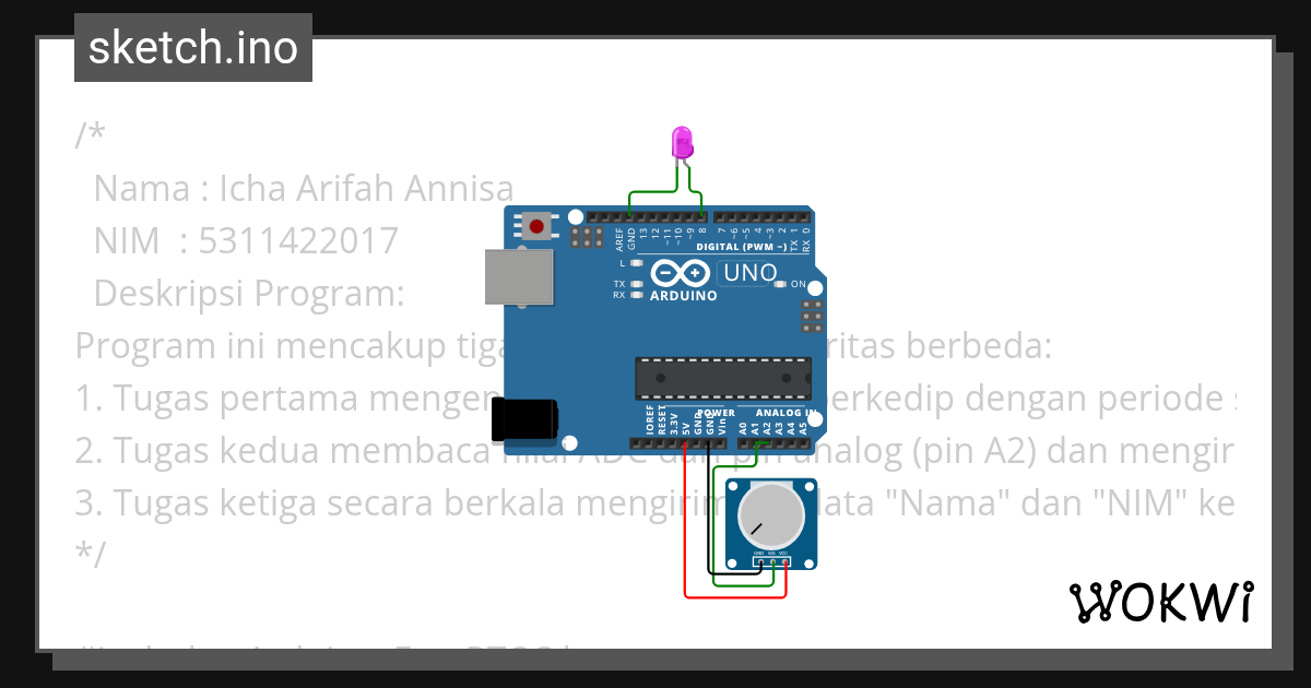 Wokwi - Online ESP32, STM32, Arduino Simulator