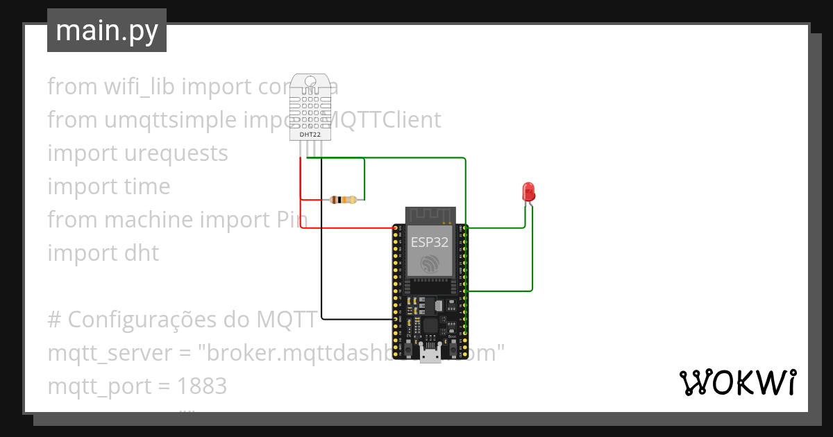 Faculdade - Wokwi ESP32, STM32, Arduino Simulator