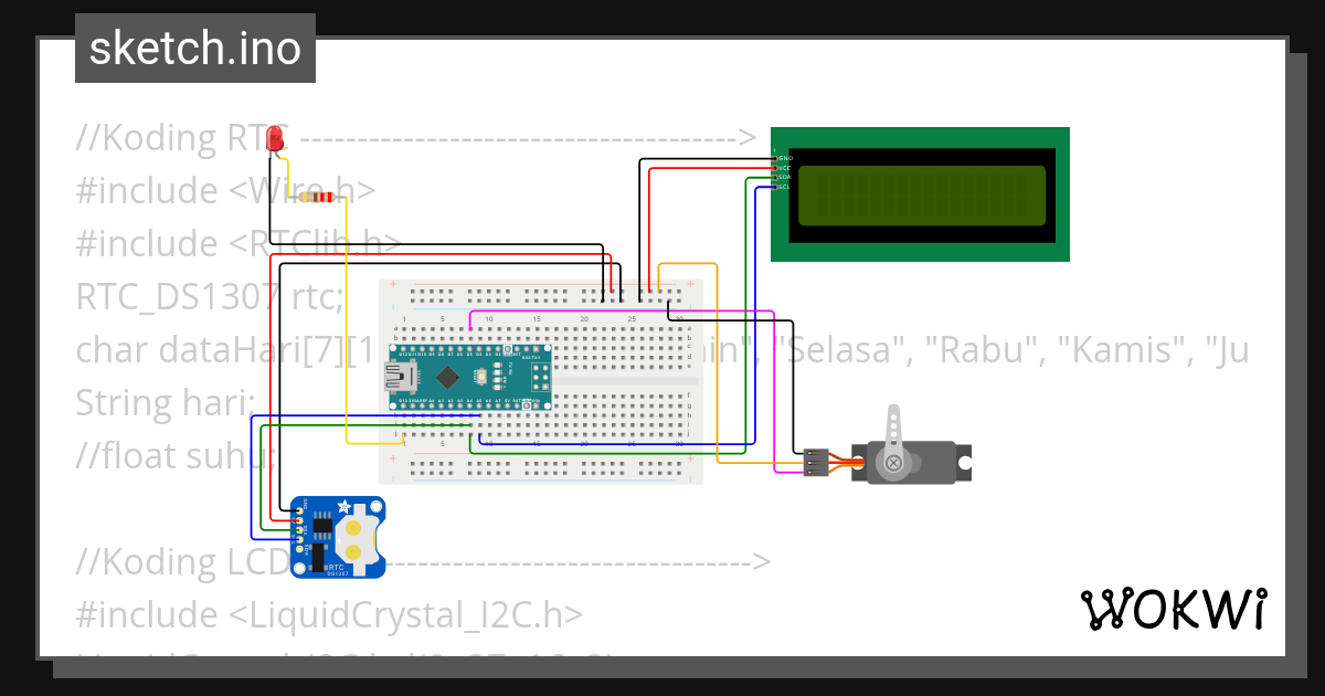 P5_petFeeder-DS1307-ArduinoNano-breadboard - Wokwi ESP32, STM32, Arduino Simulator