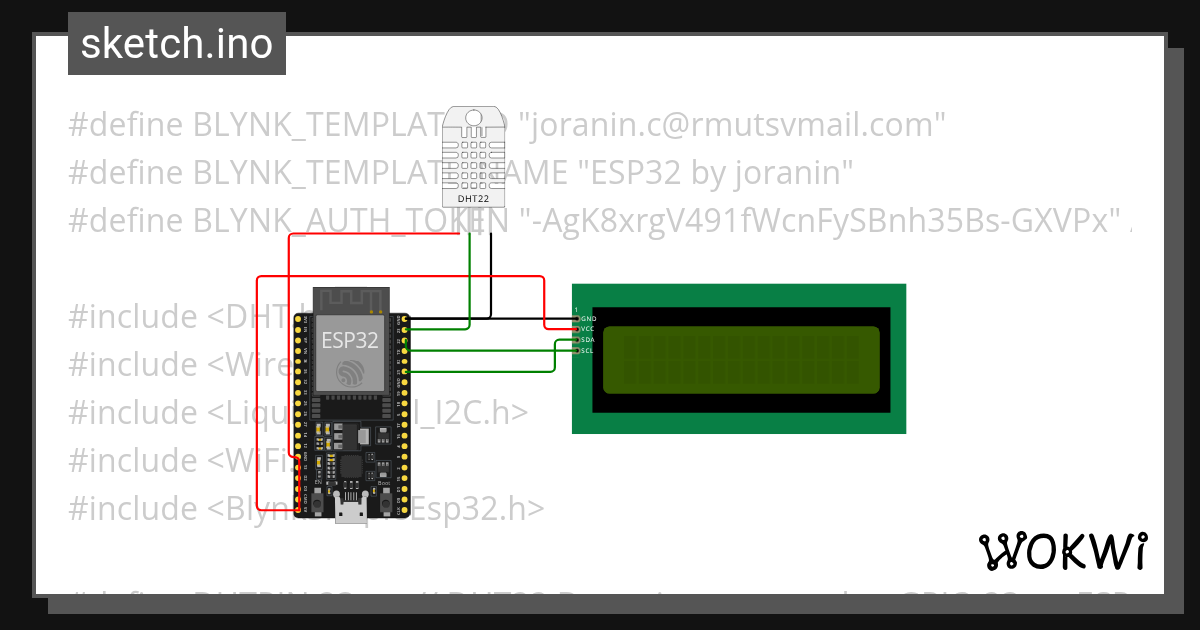 ESP-32 Wi-Fi - Wokwi ESP32, STM32, Arduino Simulator
