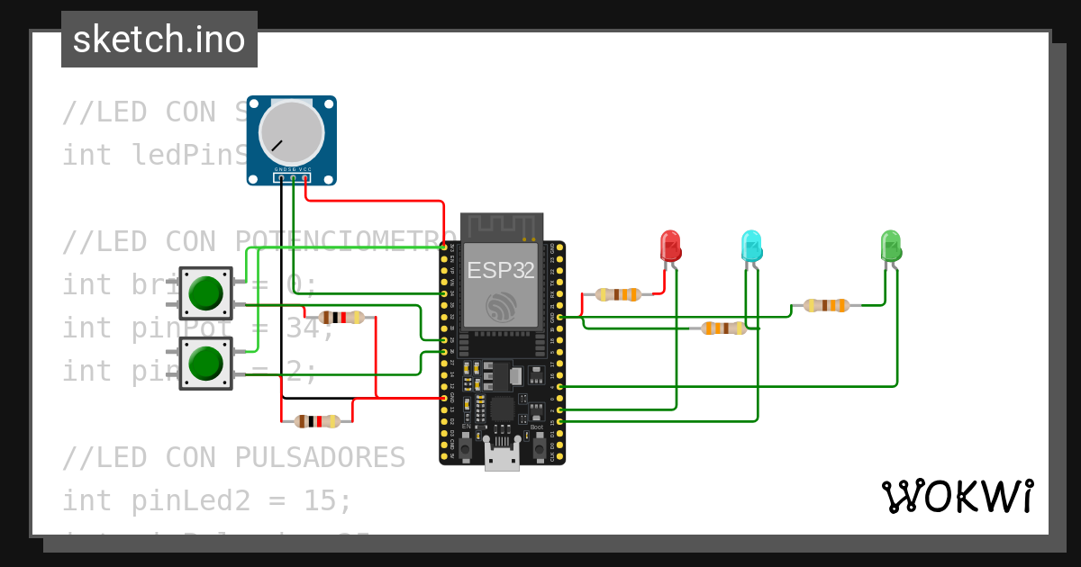 Proyecto2leds Wokwi Esp32 Stm32 Arduino Simulator 8447