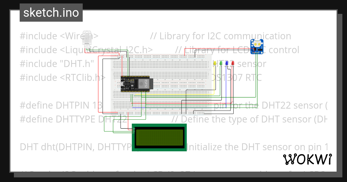 project16. rtc - Wokwi ESP32, STM32, Arduino Simulator
