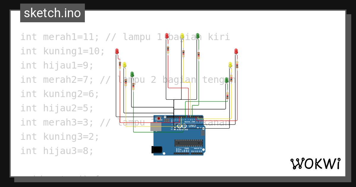 Arduino Lampu 1 Wokwi Esp32 Stm32 Arduino Simulator 5553