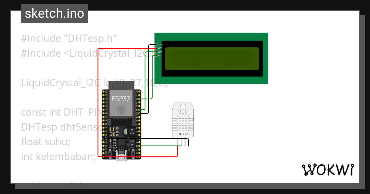 JOB 5 YOGI SETIYO P - Wokwi ESP32, STM32, Arduino Simulator