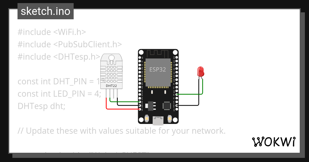 Mqtt Wokwi Esp32 Stm32 Arduino Simulator 3048