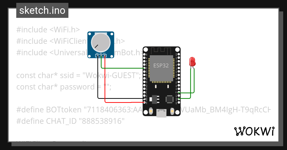 potentiometer Copy - Wokwi ESP32, STM32, Arduino Simulator