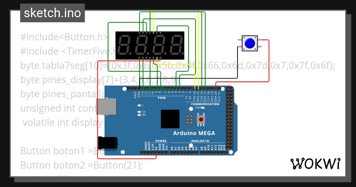 Practica 2 30/09/2024 (APARTADO6) - Wokwi ESP32, STM32, Arduino Simulator