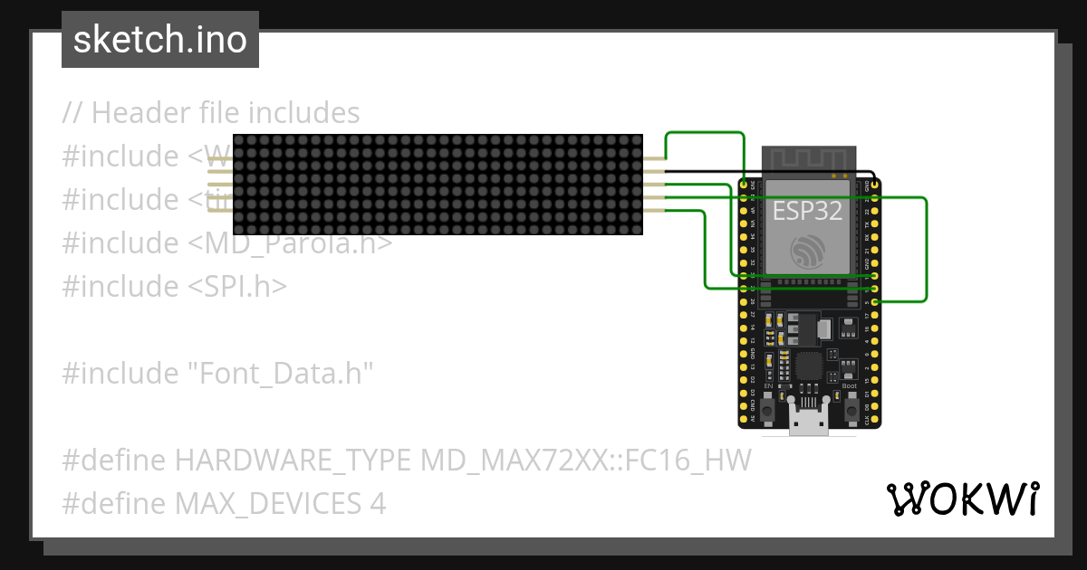esp32 clock - Wokwi ESP32, STM32, Arduino Simulator