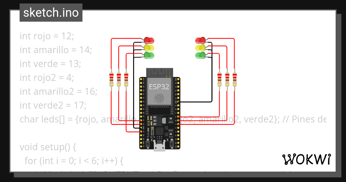 Wokwi - Online ESP32, STM32, Arduino Simulator