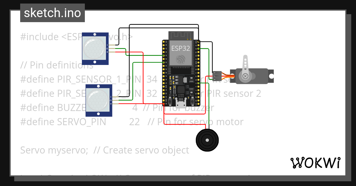 GREEN - Wokwi ESP32, STM32, Arduino Simulator