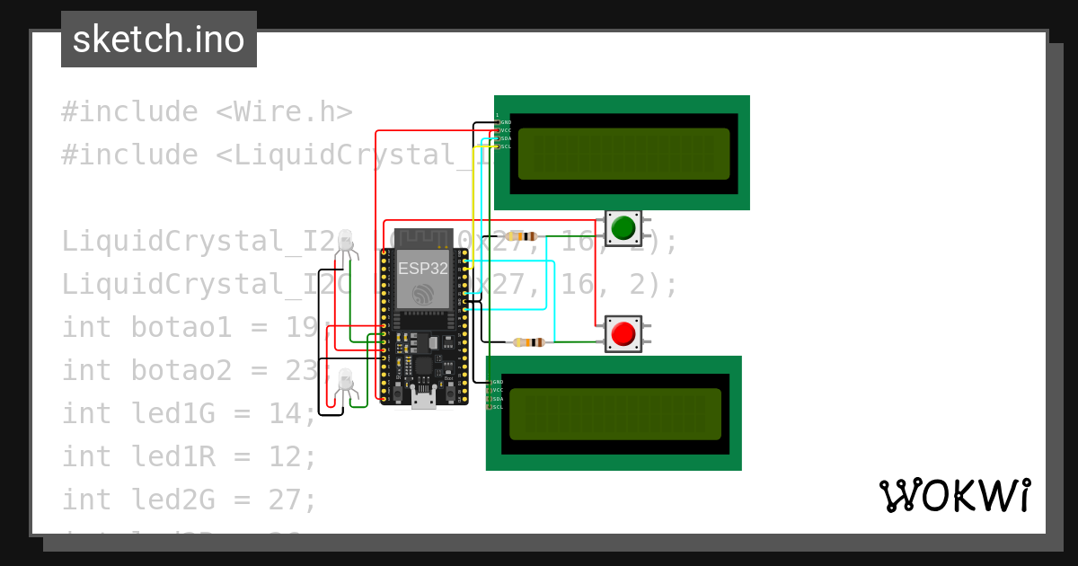Projeto Copy Wokwi Esp32 Stm32 Arduino Simulator 6912