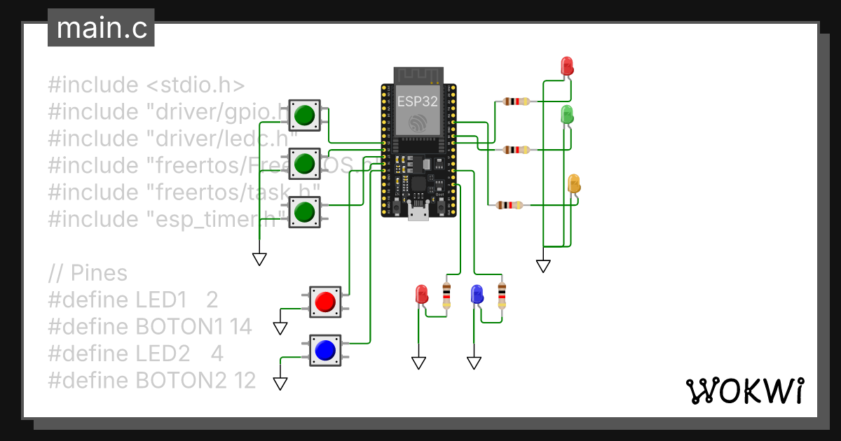 tarea de PWM HECHO COMPLETO - Wokwi ESP32, STM32, Arduino Simulator