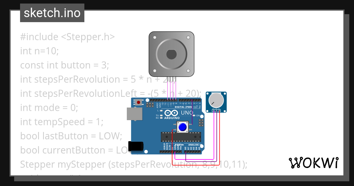 laba 4.2 - Wokwi ESP32, STM32, Arduino Simulator