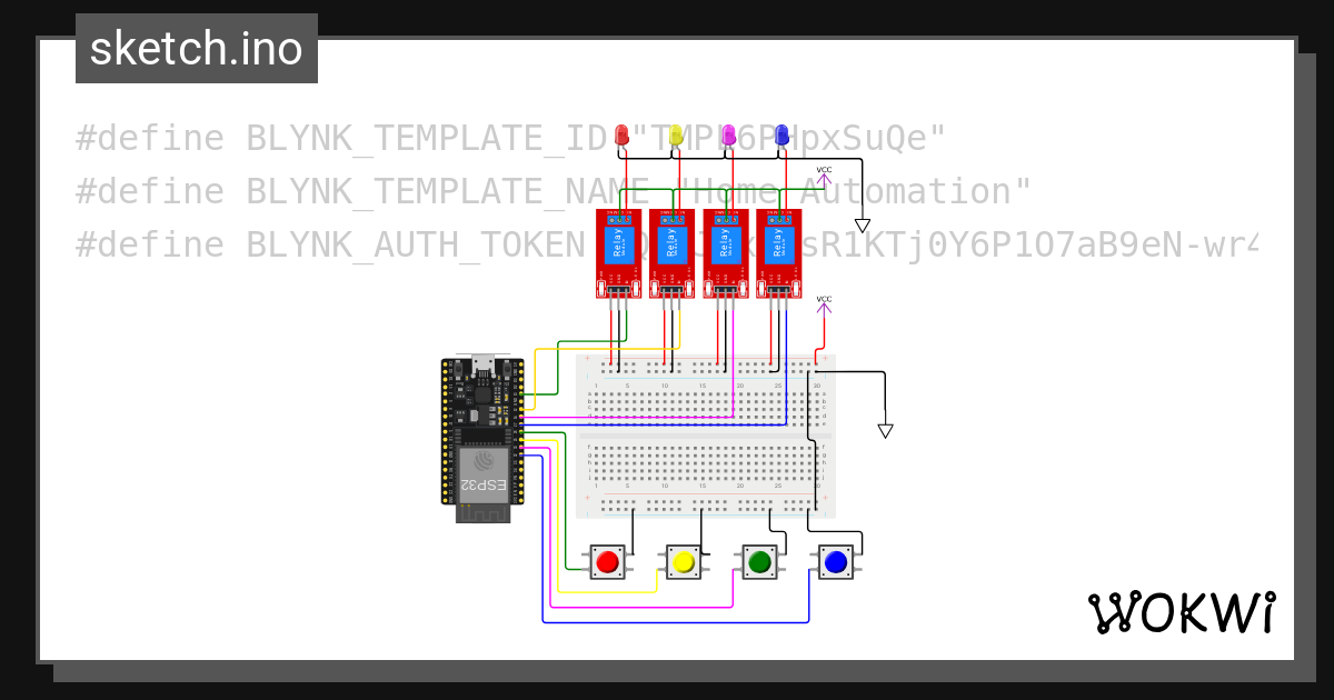 Home Automation Copy Wokwi Esp32 Stm32 Arduino Simulator 7508