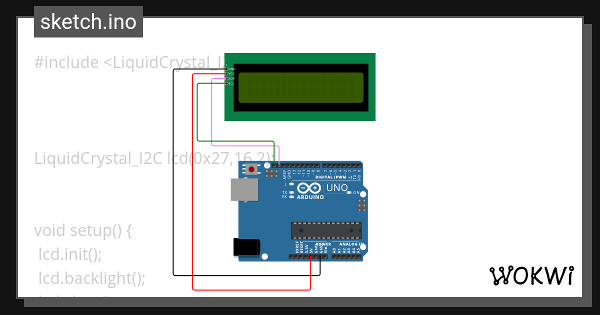 Dea Lcd Wokwi Esp32 Stm32 Arduino Simulator 