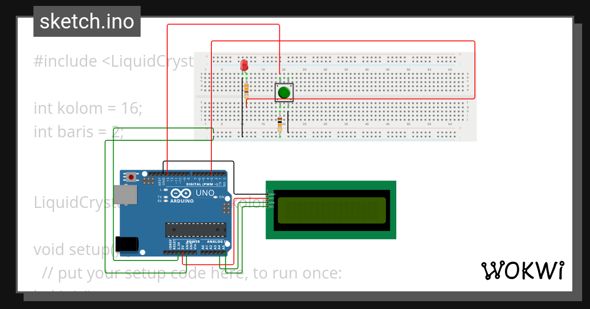 Ulangan mid Pitria Vita Loka - Wokwi ESP32, STM32, Arduino Simulator