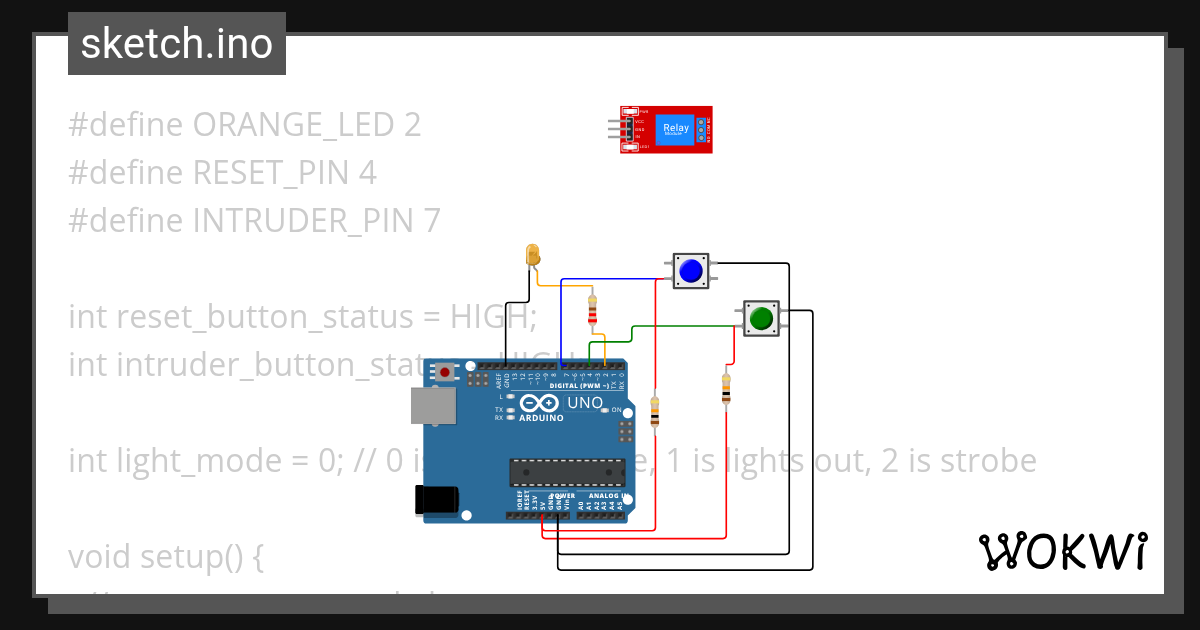 Halloween Lights Wokwi Esp32 Stm32 Arduino Simulator 6139