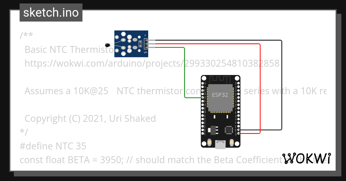 Ntc Wokwi Esp32 Stm32 Arduino Simulator