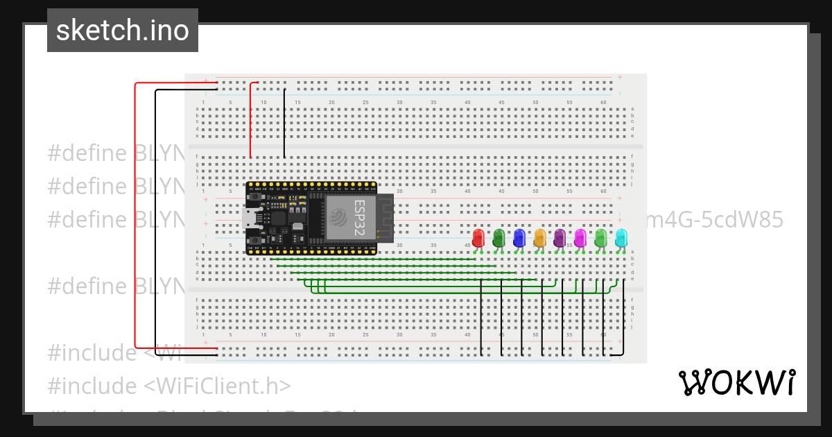 prj28_1 led blynk - Wokwi ESP32, STM32, Arduino Simulator