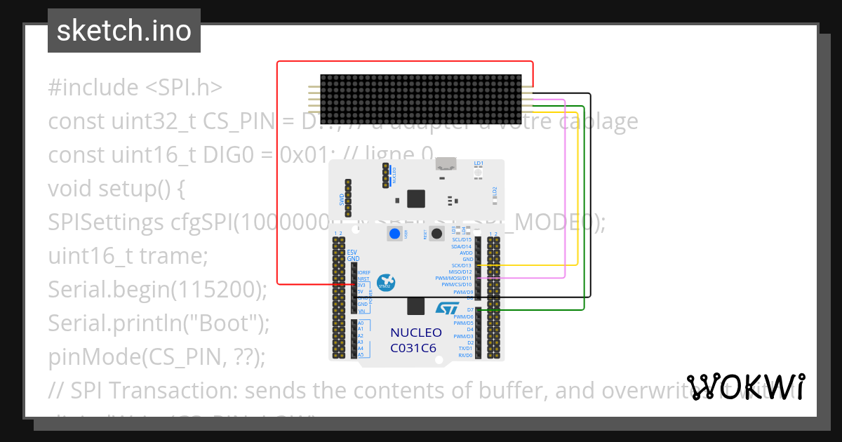TP6_SPI_CC_LB - Wokwi ESP32, STM32, Arduino Simulator TP6_SPI_CC_LB - Wokwi ESP32, STM32, Arduino Simulator