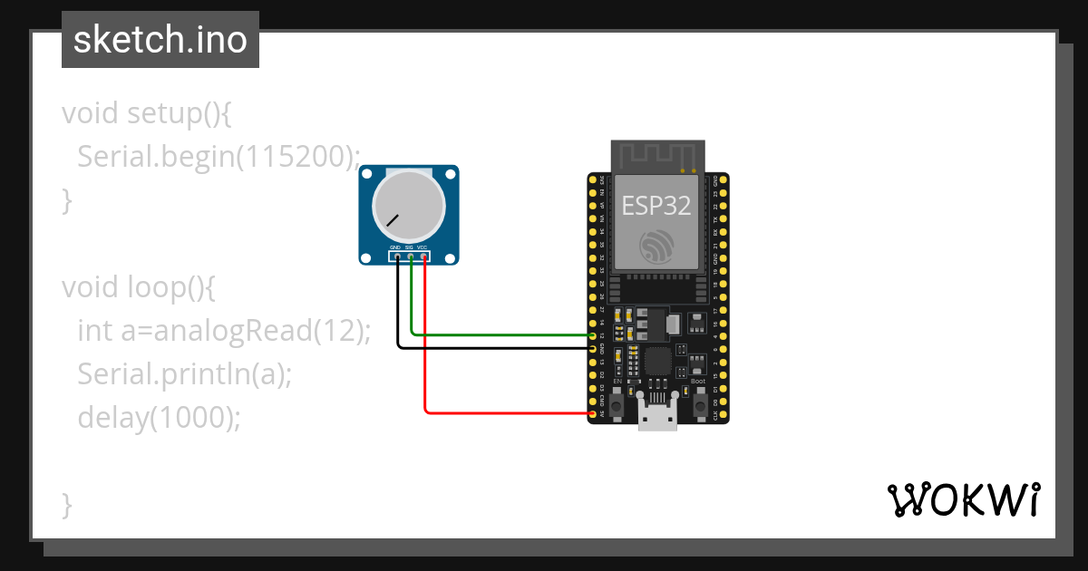 pot - Wokwi ESP32, STM32, Arduino Simulator