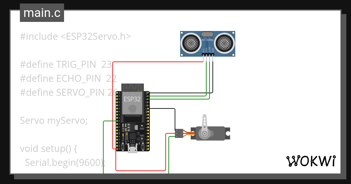 Servo - Wokwi ESP32, STM32, Arduino Simulator