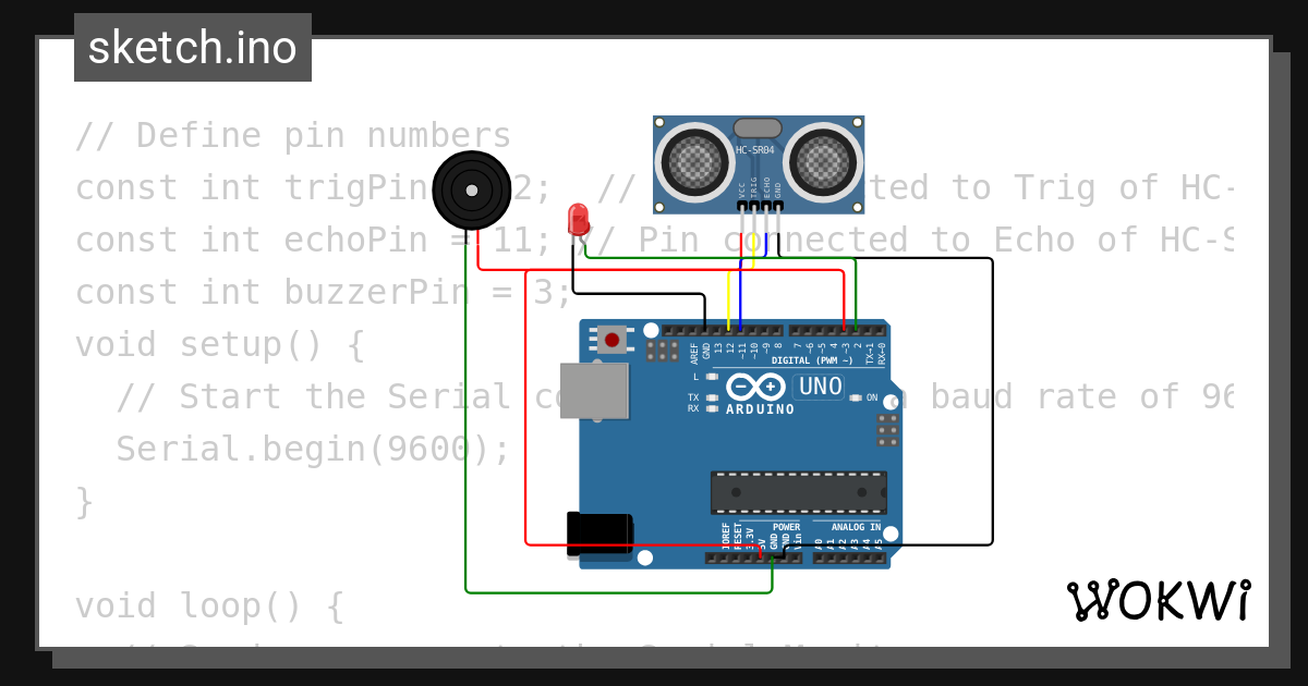 Lab 10 Ultra Part 2 Buzzer Wokwi Esp32 Stm32 Arduino Simulator 3400