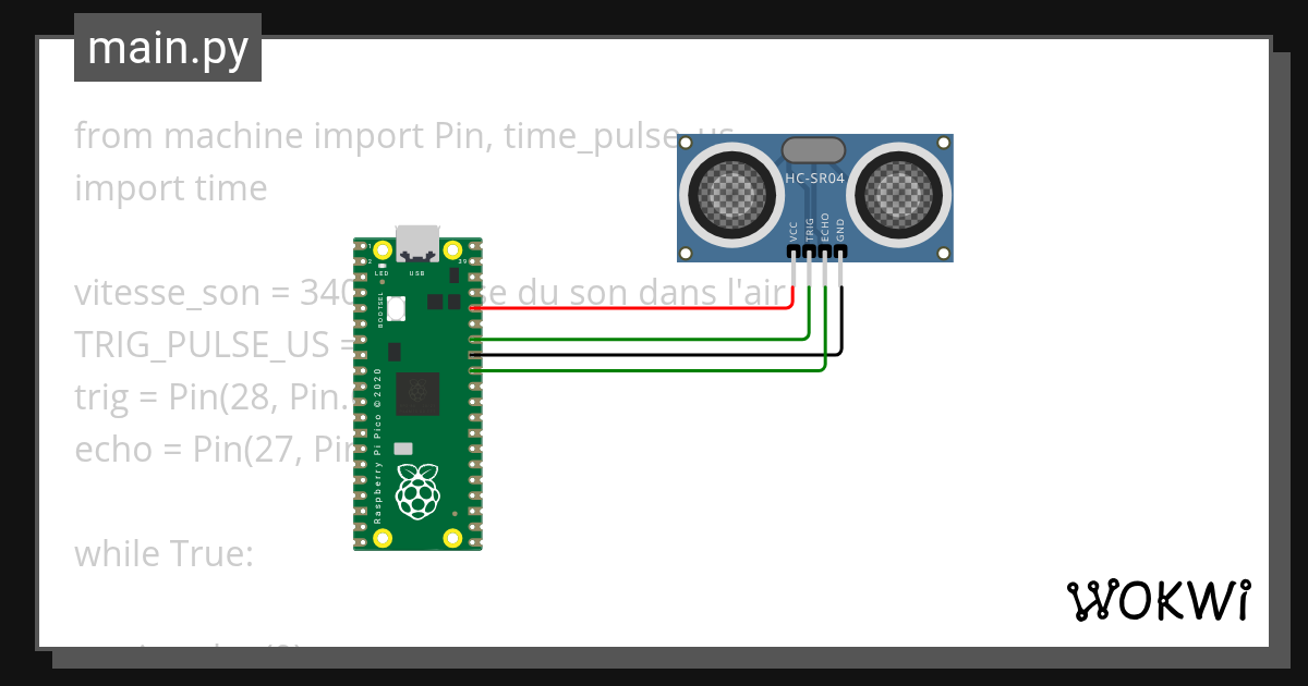 Ultrasound Wokwi Esp32 Stm32 Arduino Simulator 1635