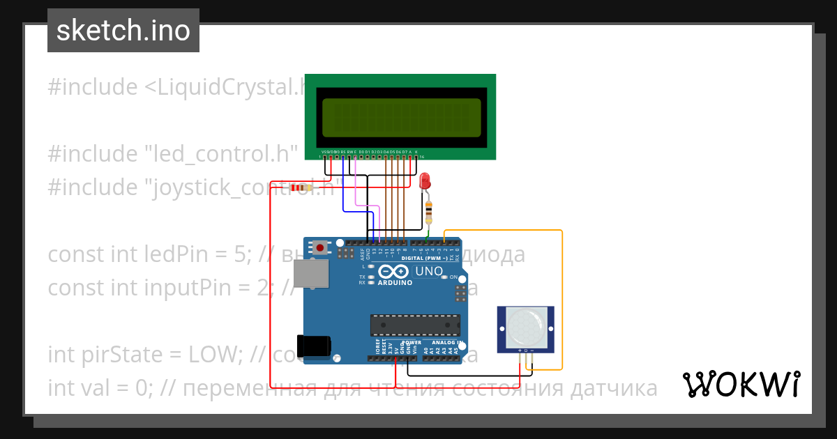 net_8_5_0_lcd_pir_motion_sensor - Wokwi ESP32, STM32, Arduino Simulator
