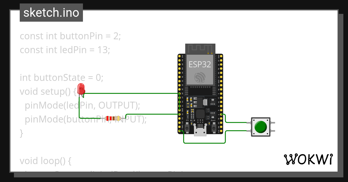 Wokwi - Online ESP32, STM32, Arduino Simulator