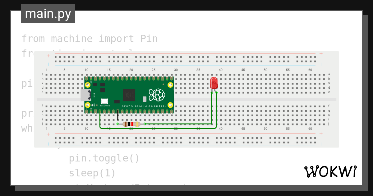 Blinked Ledembeddedsystemjouni01102024 Wokwi Esp32 Stm32 Arduino Simulator