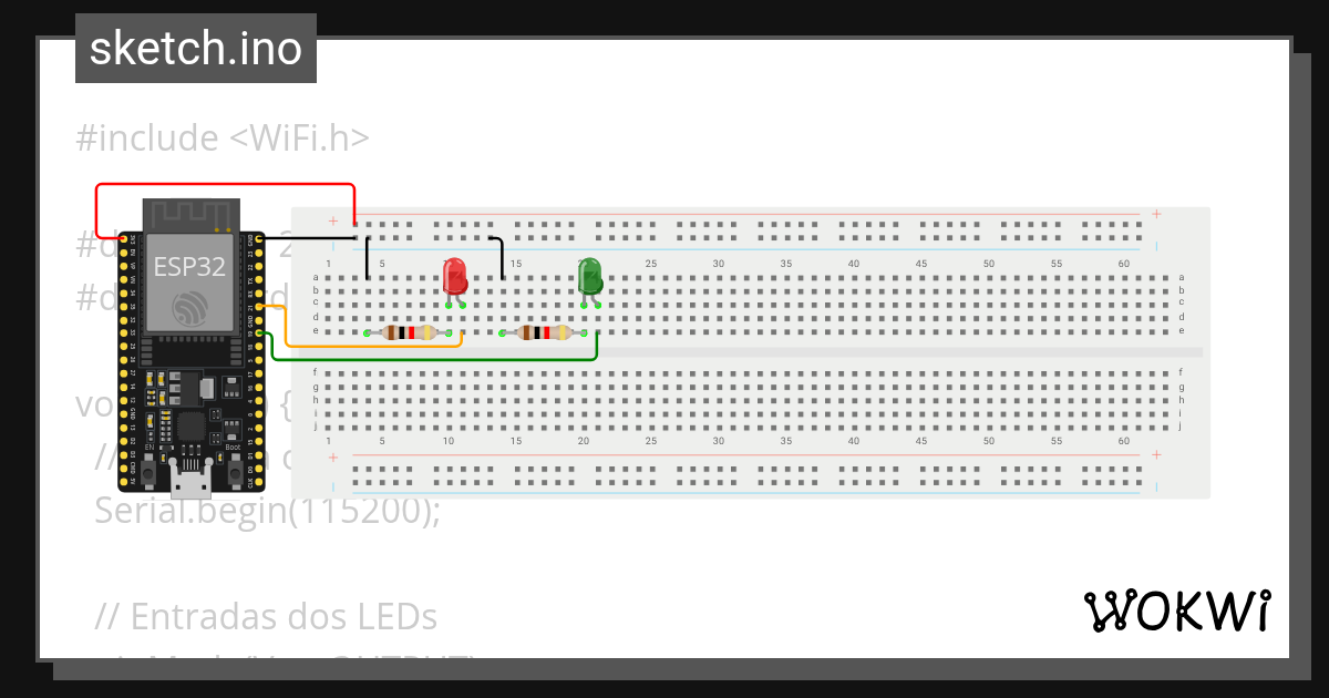 Wokwi - Online ESP32, STM32, Arduino Simulator