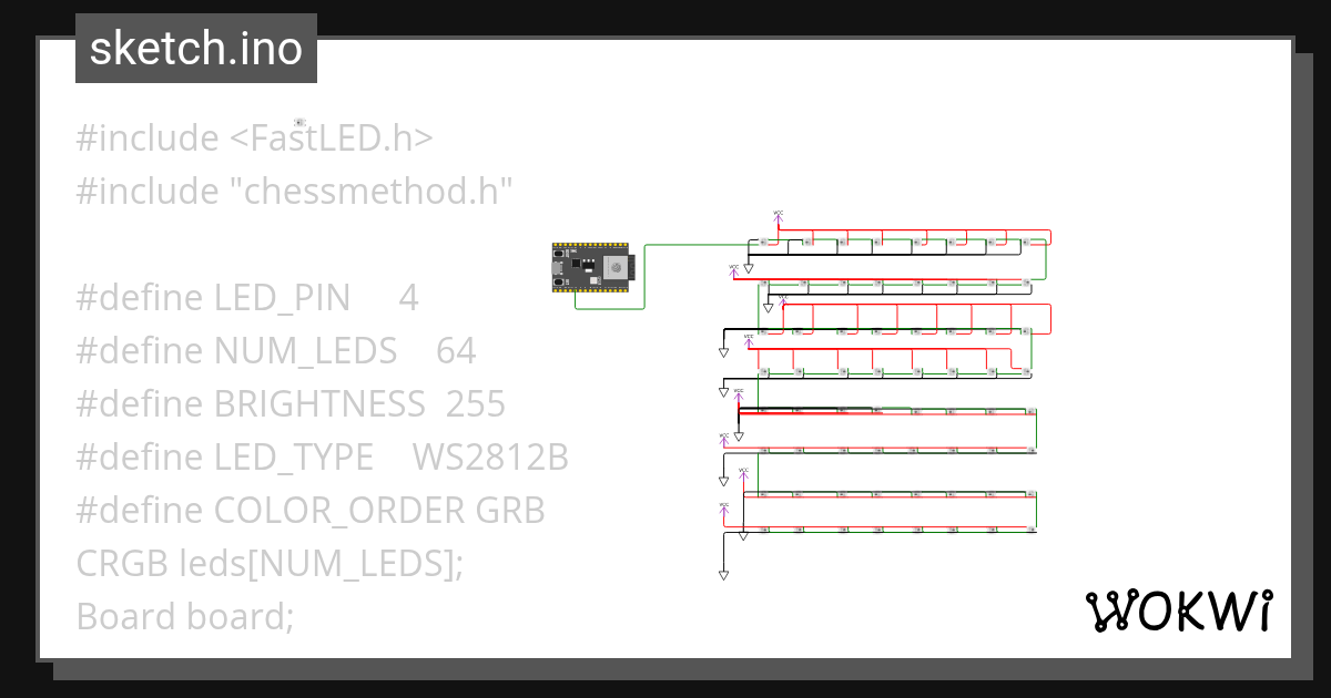 Chess Board COPY 28 Copy (2) - Wokwi ESP32, STM32, Arduino Simulator