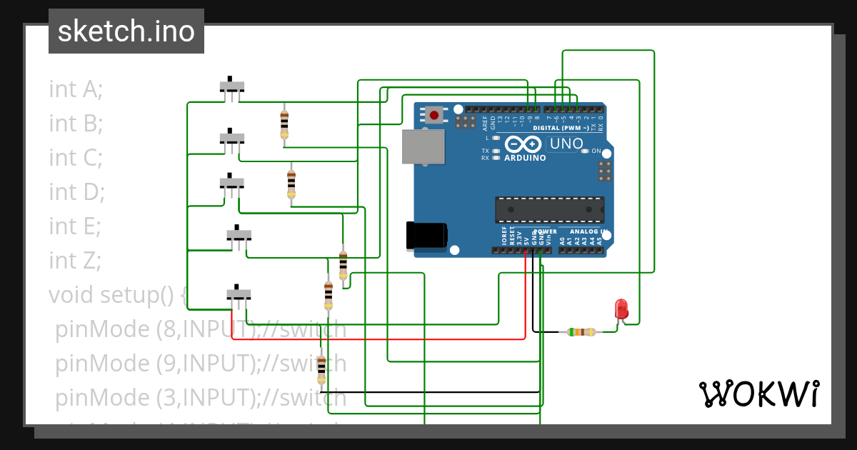 COMPUERTAS Copy - Wokwi ESP32, STM32, Arduino Simulator COMPUERTAS Copy - Wokwi ESP32, STM32, Arduino Simulator