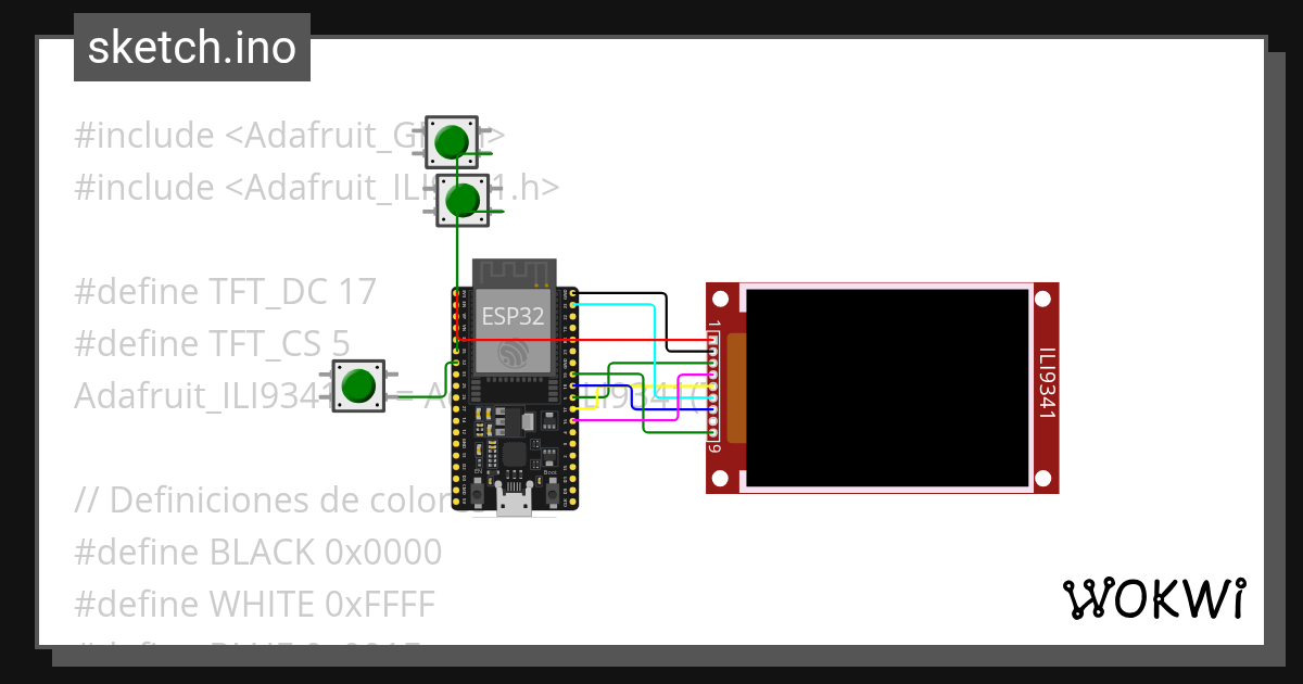 Esp32 Tft Ili9341 Copy Wokwi Esp32 Stm32 Arduino Simulator 4070