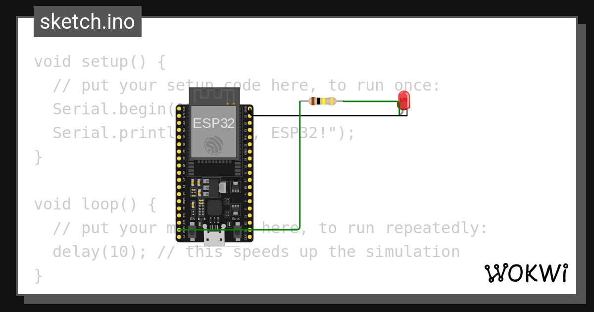 Esp32 Wokwi Esp32 Stm32 Arduino Simulator 1011