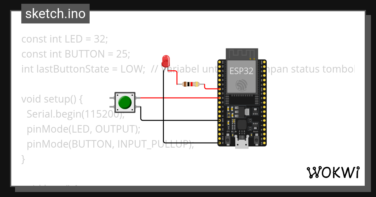 Kel 5_Assessment 8_Tugas 1 - Wokwi ESP32, STM32, Arduino Simulator