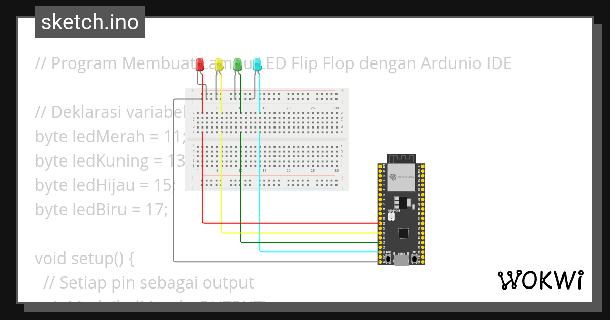 Wokwi - Online ESP32, STM32, Arduino Simulator