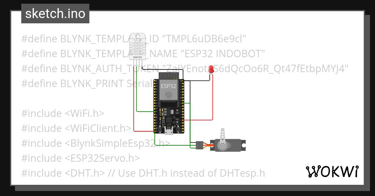 Mini Course Tugas 2 - Wokwi ESP32, STM32, Arduino Simulator