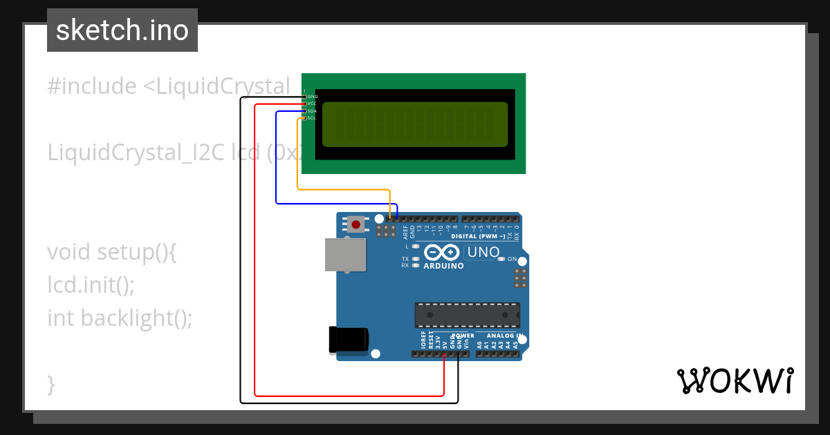lcd selamat datang - Wokwi ESP32, STM32, Arduino Simulator