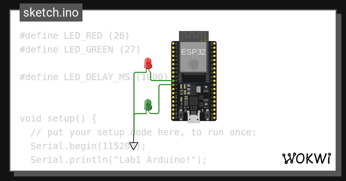 Lab1 Wokwi Esp32 Stm32 Arduino Simulator 3392