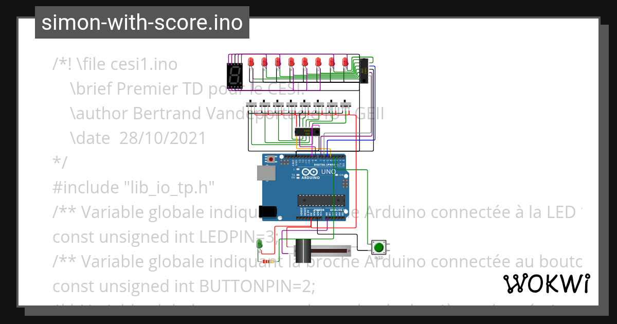 simon-with-score.ino Copy - Wokwi ESP32, STM32, Arduino Simulator