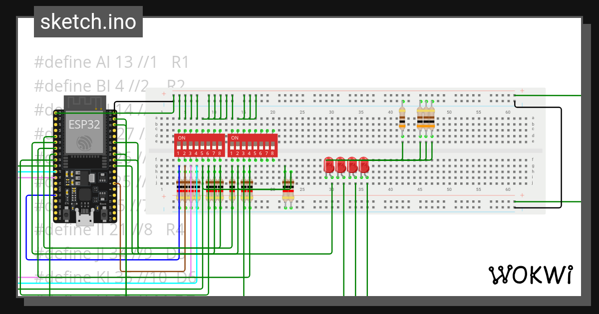 INTEGRITY CHECK practica 2 pt 2 - Wokwi ESP32, STM32, Arduino Simulator