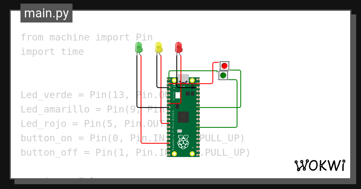 Semáforo Equipo 7 Wokwi Esp32 Stm32 Arduino Simulator 6429