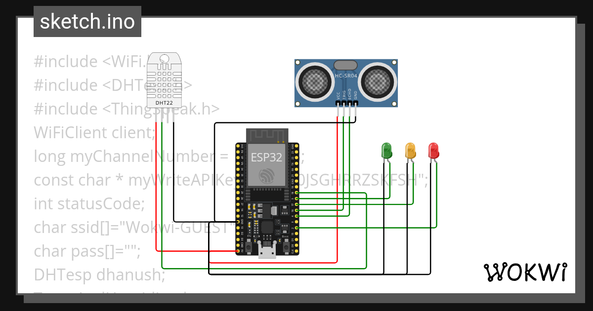 naanmudhalvan 7.2 - Wokwi ESP32, STM32, Arduino Simulator