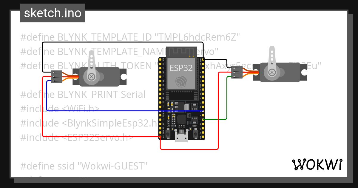 LAB 18 - Wokwi ESP32, STM32, Arduino Simulator