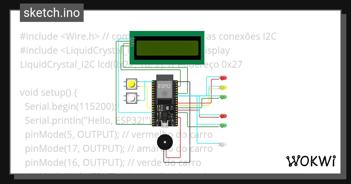 Atividade De Ped Wokwi Esp32 Stm32 Arduino Simulator 