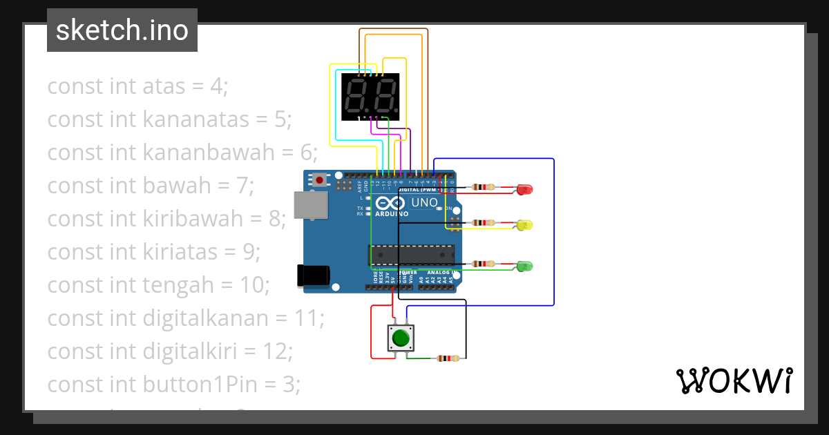 Dian Nur Hidayah_4_7Segment - Wokwi ESP32, STM32, Arduino Simulator